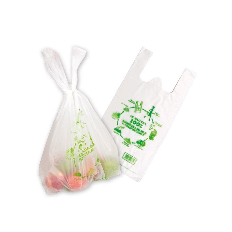 Sac en plastique biodégradable, sac plastique oxodégradable, sac ...
